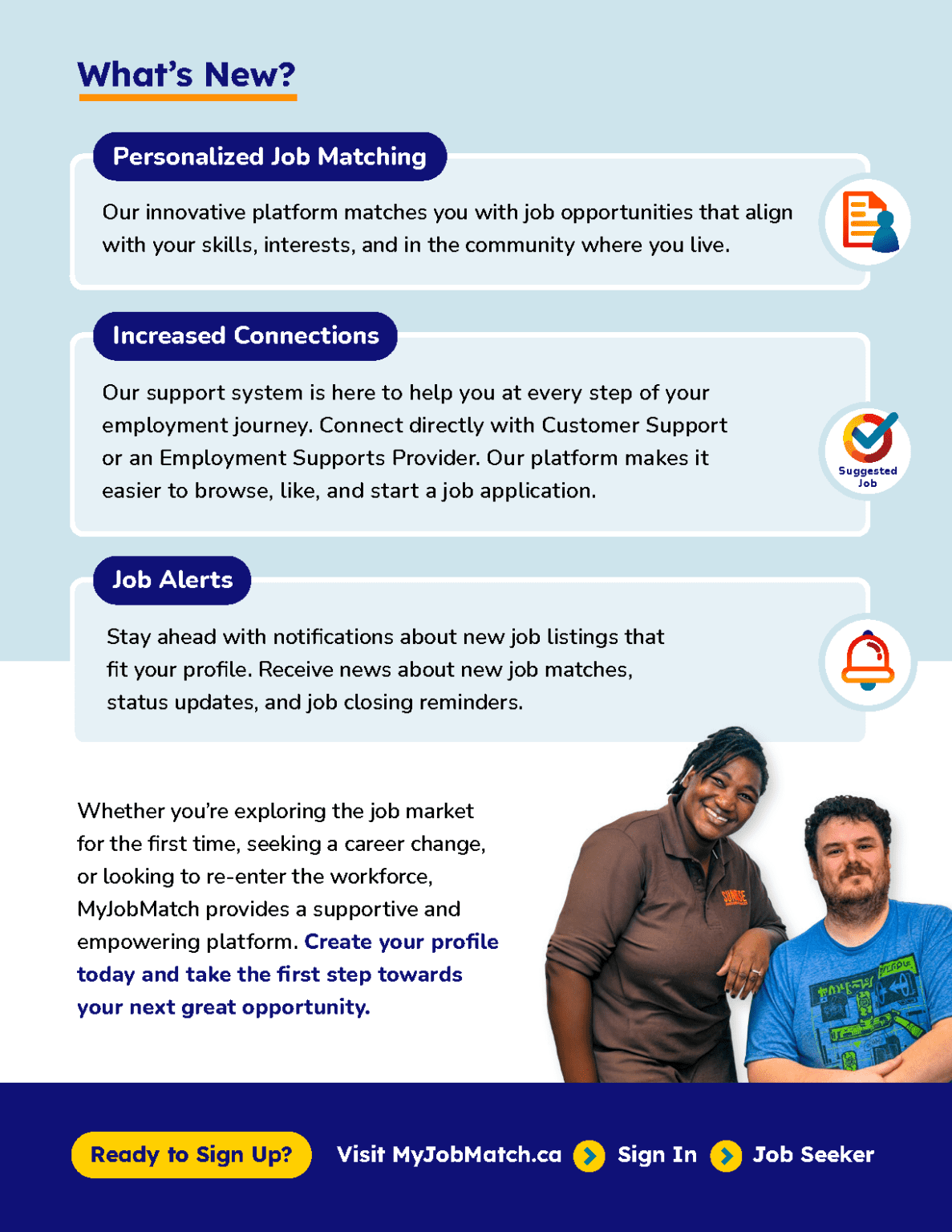For job seekers - My Job Match