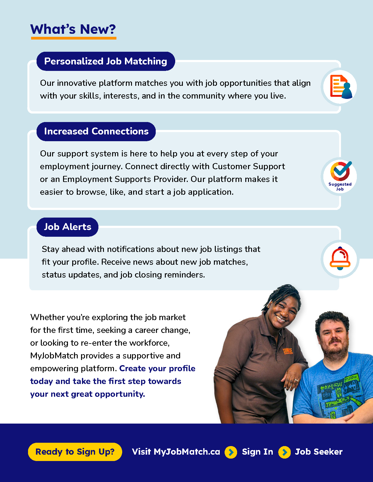 For job seekers - My Job Match